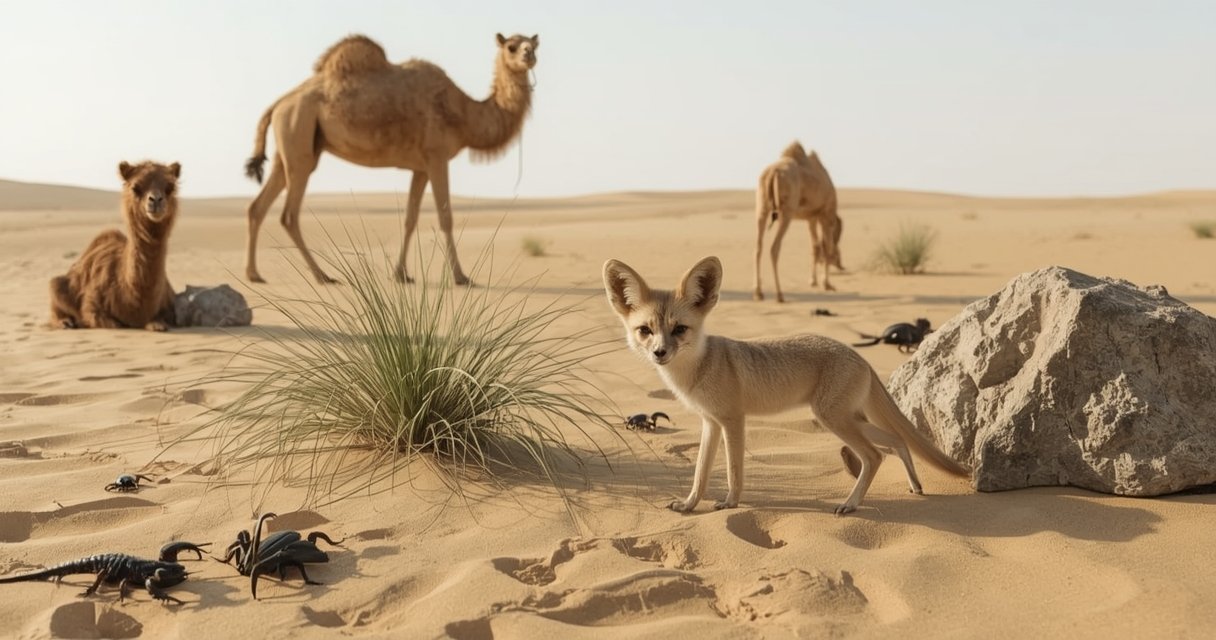 Dykumos gyvūnai – unikalūs prisitaikymai ir žymiausios rūšys