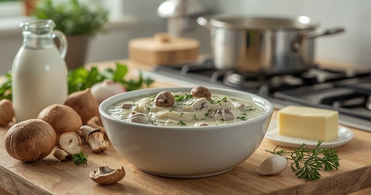 Grybų padažas su grietinėle: klasikinio skonio gaminimo gidas | Ebiz.lt